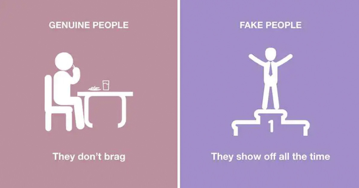 11 Ways to Identify a Fake or Genuine Person : Mystical Raven